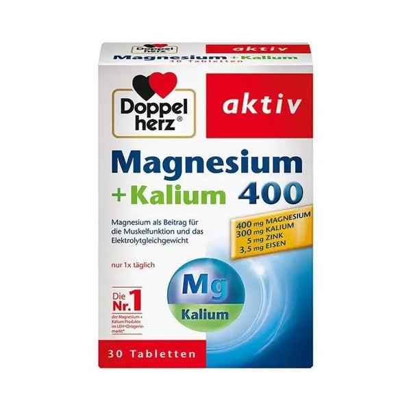DoppelHerz - Magnesium + Kalium , 30 Tab – GOLDFARMACI
