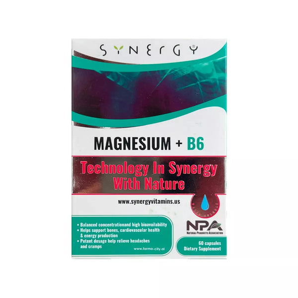 Synergy - Magnesium + B6 – GOLDFARMACI