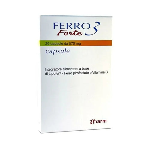 Ferro 3 Forte: Iron & Vitamin Supplement for Red Blood Cell Formation ...