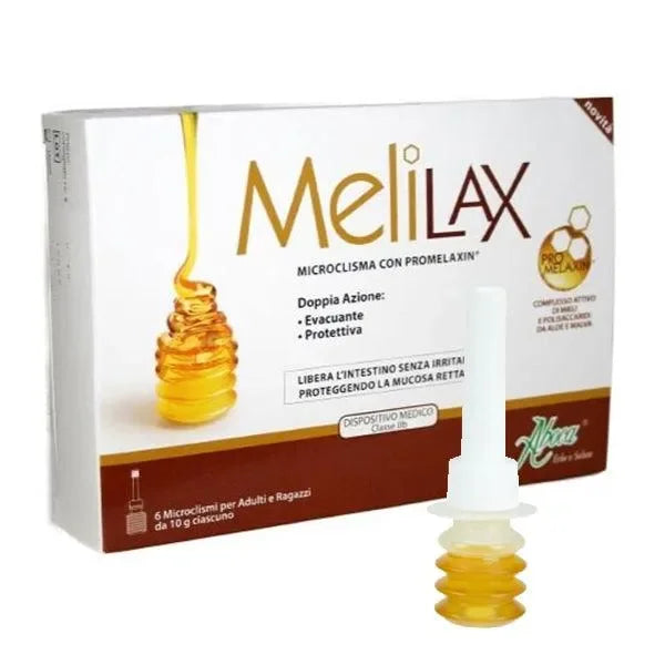 Aboca - Melilax Adult 6 microclisma 10g – GOLDFARMACI
